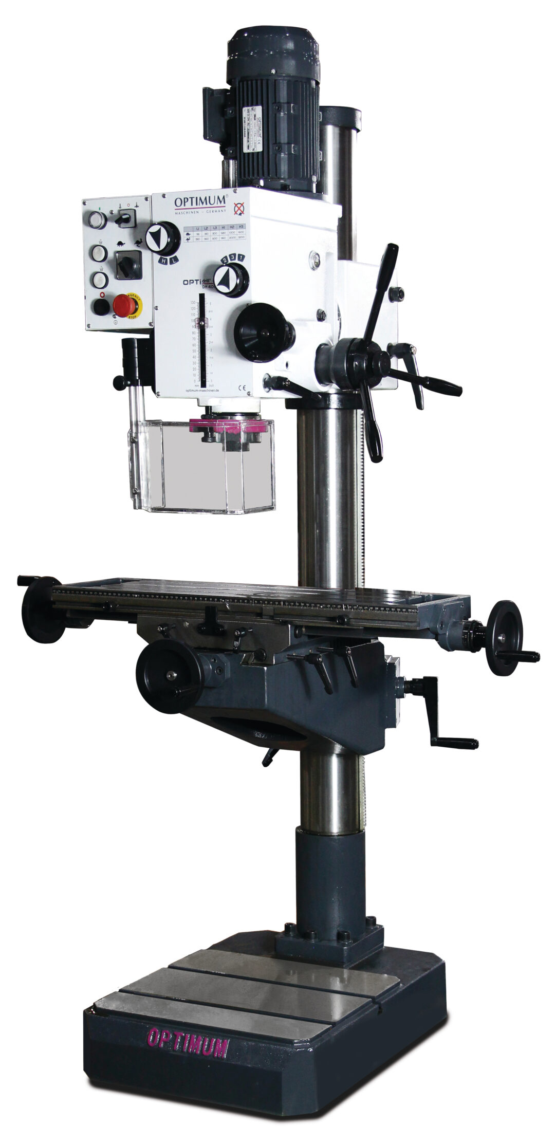 OPTIMUM Säulen Getriebebohrmaschine OPTIdrill DH 40CT | SUCHY ...